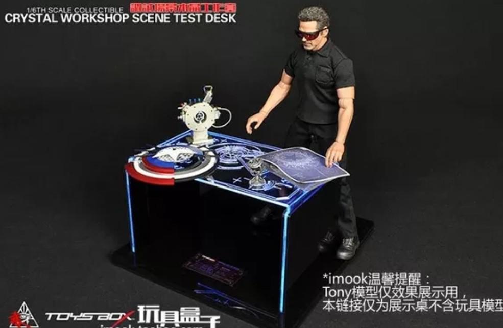 1/6 Tony Stark work desk version 1, Hobbies & Toys, Toys & Games on ...
