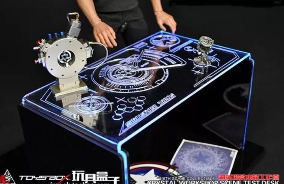 1/6 Tony Stark work desk version 1, Hobbies & Toys, Toys & Games on ...