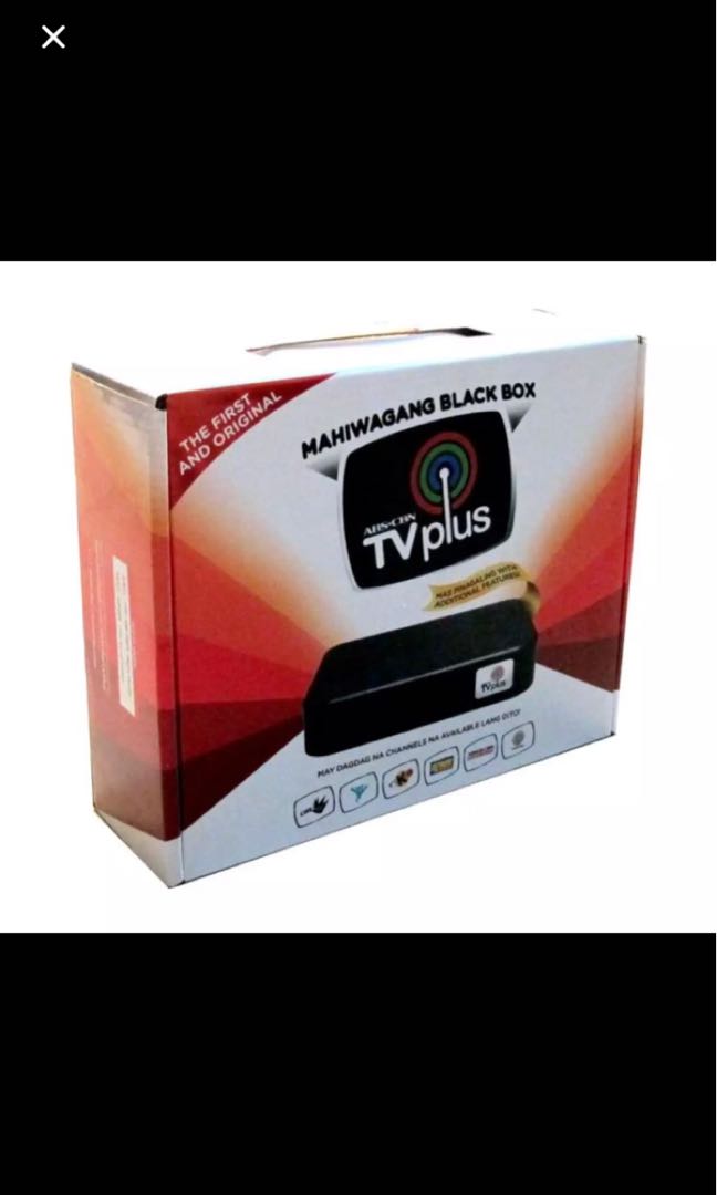 ABS CBN TV PLUS DTTV BLACK BOX, Audio, Other Audio Equipment on Carousell