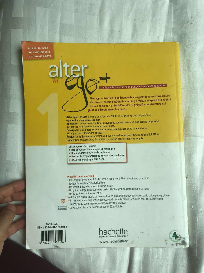 Alter Ego A1 French méthode de Francais textbook from Hachette ...