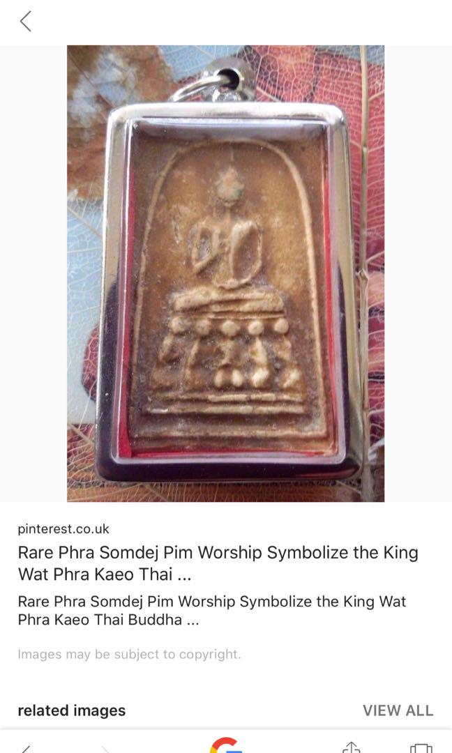 Antique old Wat Rakang Thai Amulet, Hobbies & Toys, Memorabilia ...