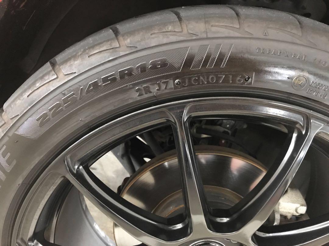 Bridgestone Potenza Adrenalin Re003, Car Accessories, Tyres & Rims on Carousell