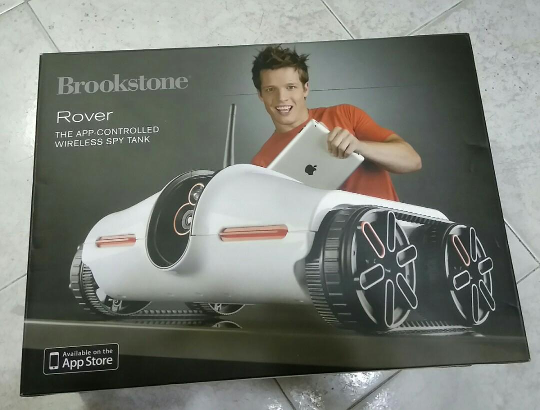 Brookstone Rover Spy Tank wireless app-controlled iPhone iPad 遙控坦克車 not ...