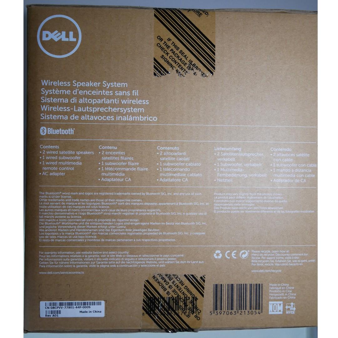 Dell AC411 Wireless Speaker System, Audio, Soundbars, Speakers ...