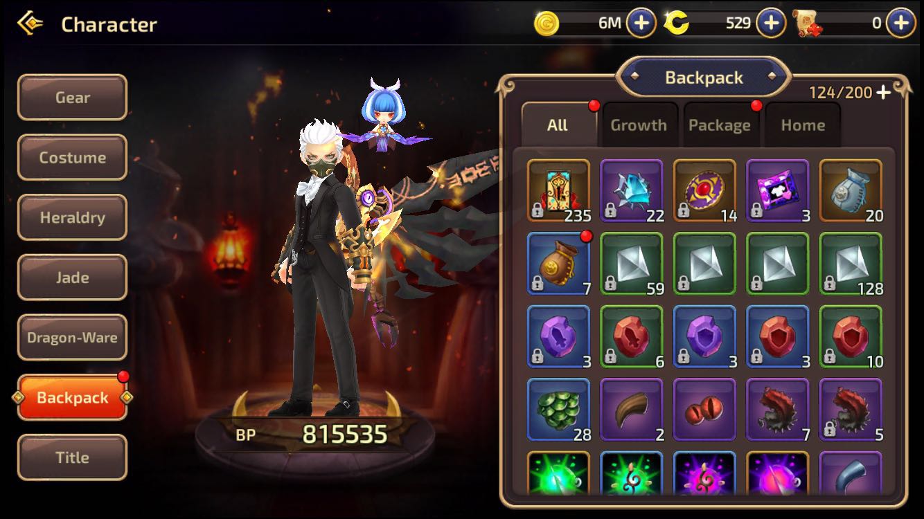 Dragon Nest M SEA - M1 Account Abyss Walker Updated: 840k BP, Video ...