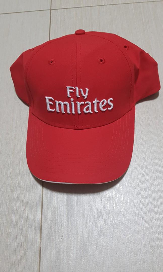 Fly Emirates Red Jockey Cap, Sports Equipment, Sports & Games, Water ...