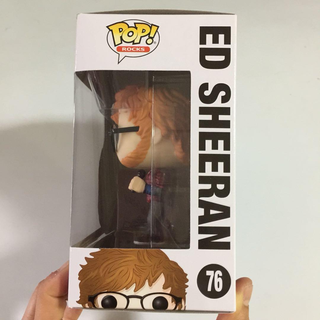 Funko Pop Ed Sheeran, Hobbies & Toys, Toys & Games on Carousell