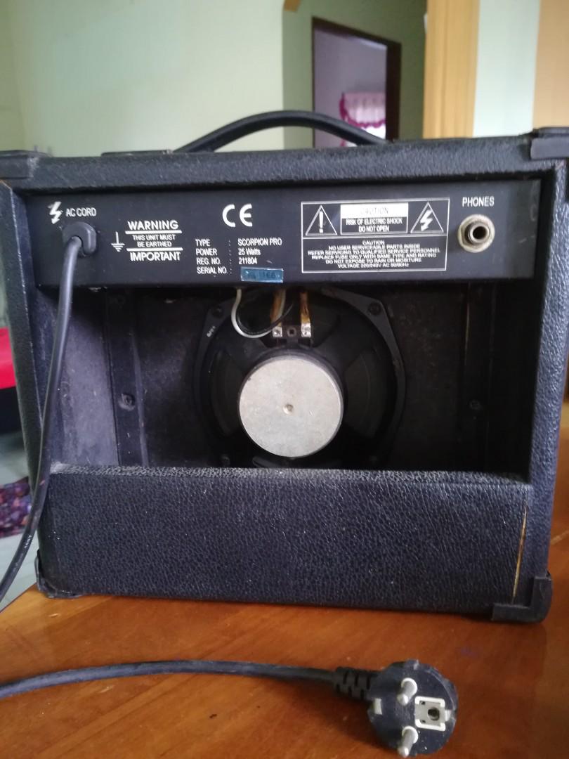 Guitar Amplifier Prince Scorpion Pro, Hobbies & Toys, Music & Media ...