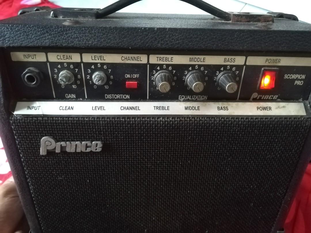 Guitar Amplifier Prince Scorpion Pro, Hobbies & Toys, Music & Media ...