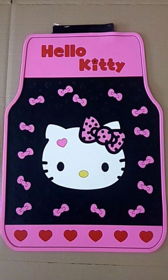 Hello Kitty Car Mat, Car Parts & Accessories on Carousell