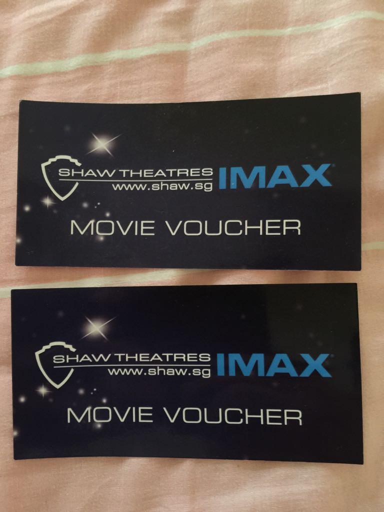 Imax movie tickets, Tickets & Vouchers, Vouchers on Carousell