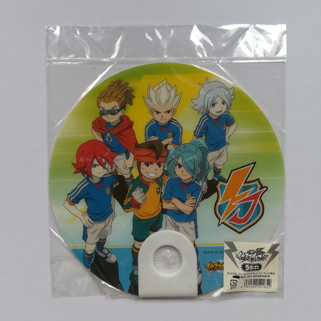 Inazuma Eleven - Clear Round Fan / Uchiwa, Hobbies & Toys, Collectibles ...