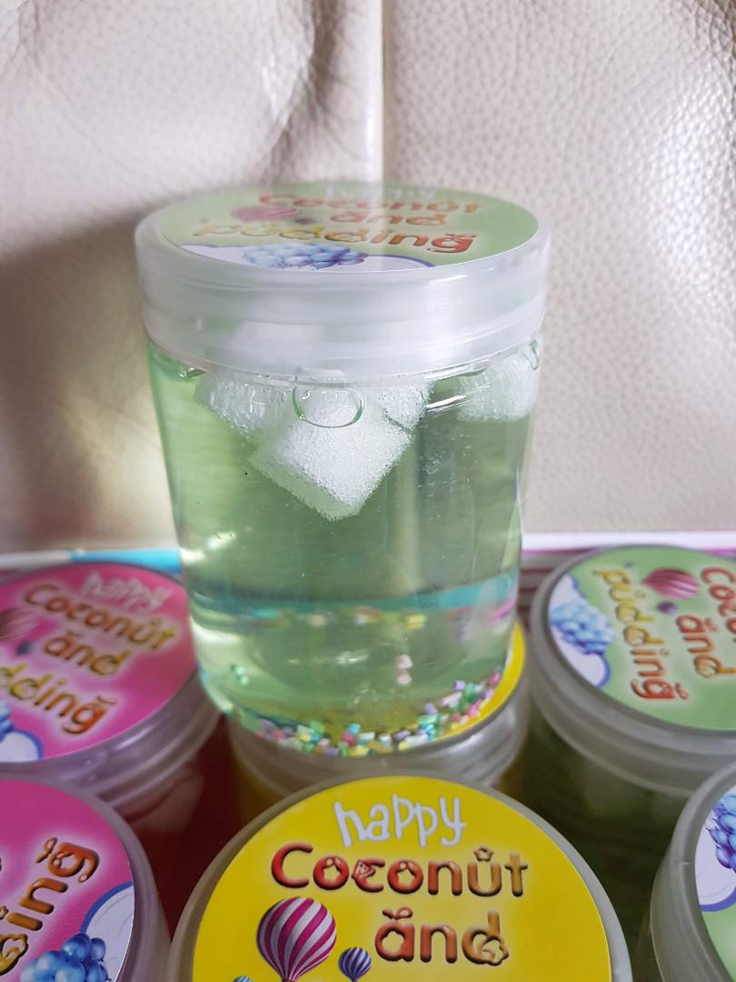 Jelly Cube Putty Slime In 4 Colors, Hobbies & Toys, Toys & Games on ...