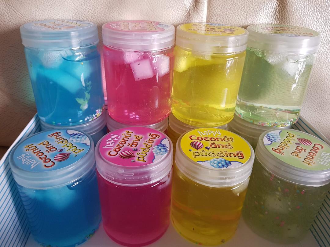 Jelly Cube Putty Slime In 4 Colors, Hobbies & Toys, Toys & Games on ...