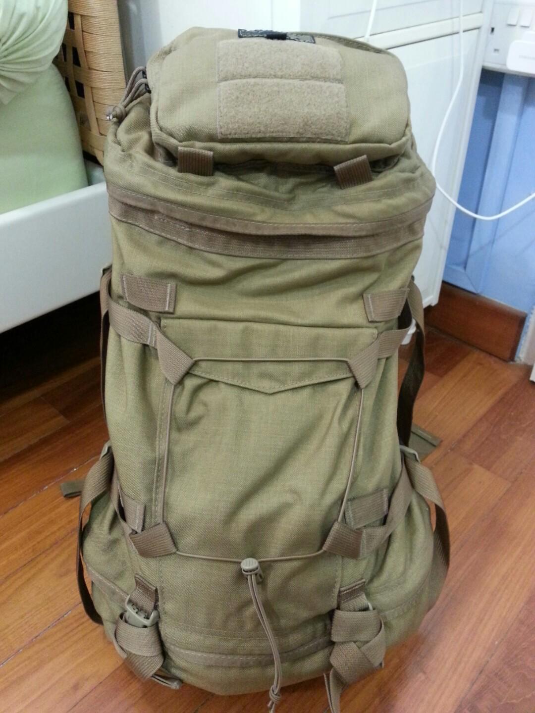 RESERVED *** Kifaru Express Coyote Brown backpack, Sports Equipment ...