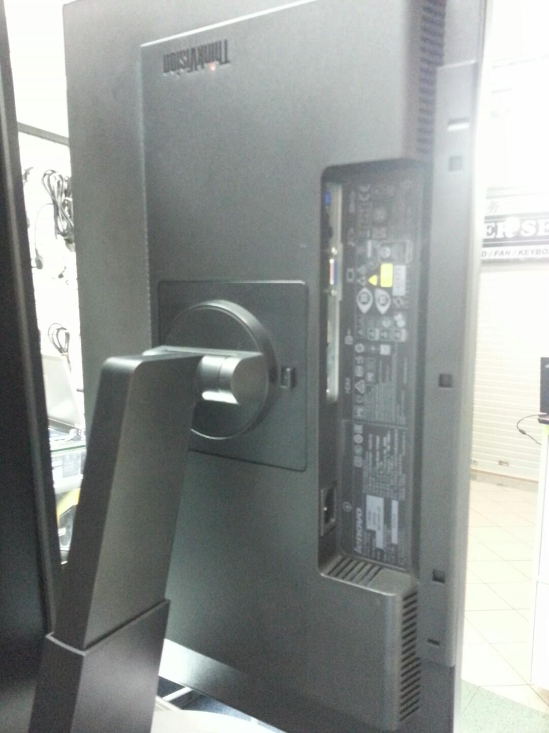 LENOVO THINKVISION 23 INCH LED MONITOR, Computers & Tech, Parts ...