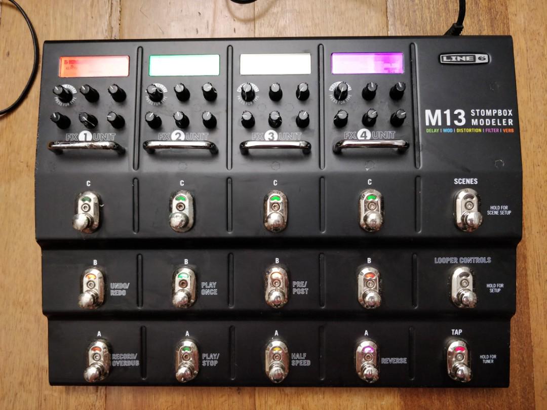 Line 6 m13 guitar multi effects, Hobbies & Toys, Music & Media, CDs ...