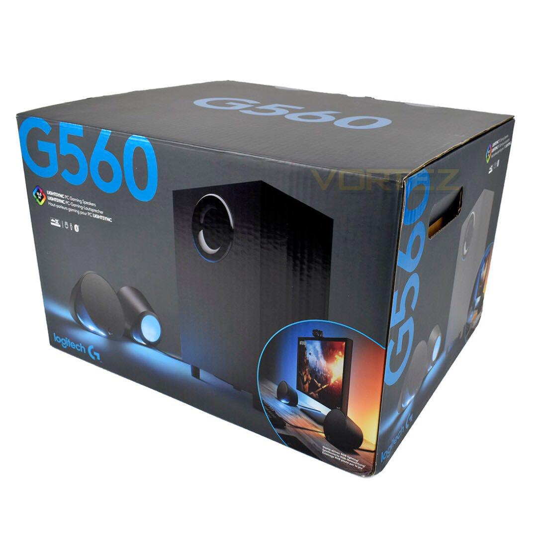 Logitech G560 RGB Speakers (USB PORT) For Sale, Audio, Portable Audio ...