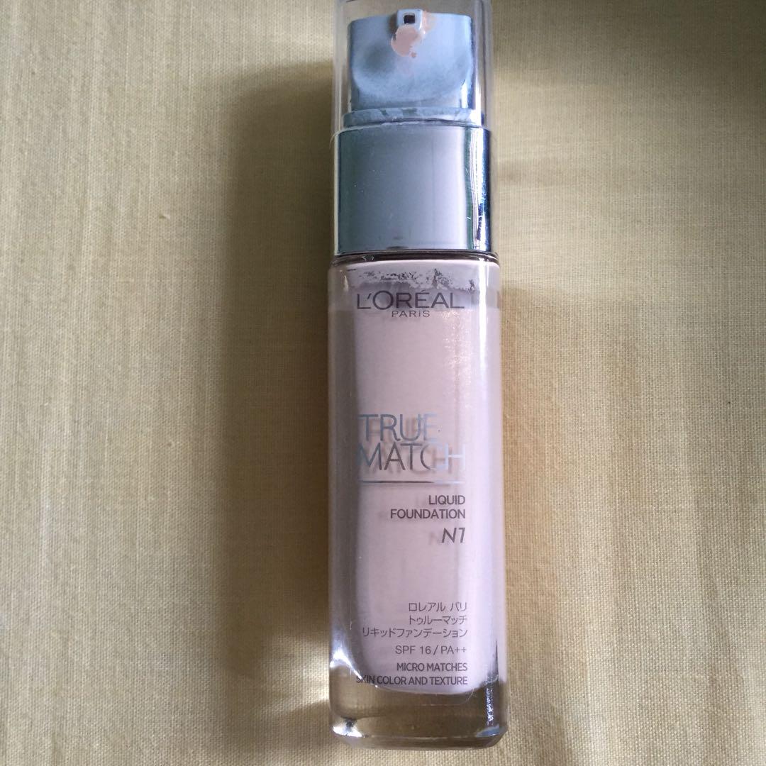 Loreal Foundation True Match, Beauty & Personal Care, Face, Makeup on ...