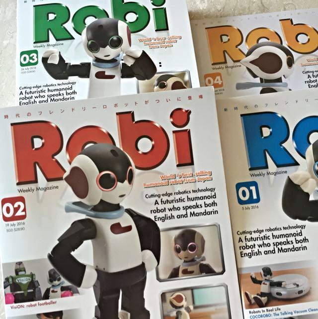NEW SEALED ROBI THE ROBOT FULL SET 1 - 70, Hobbies & Toys, Toys & Games ...