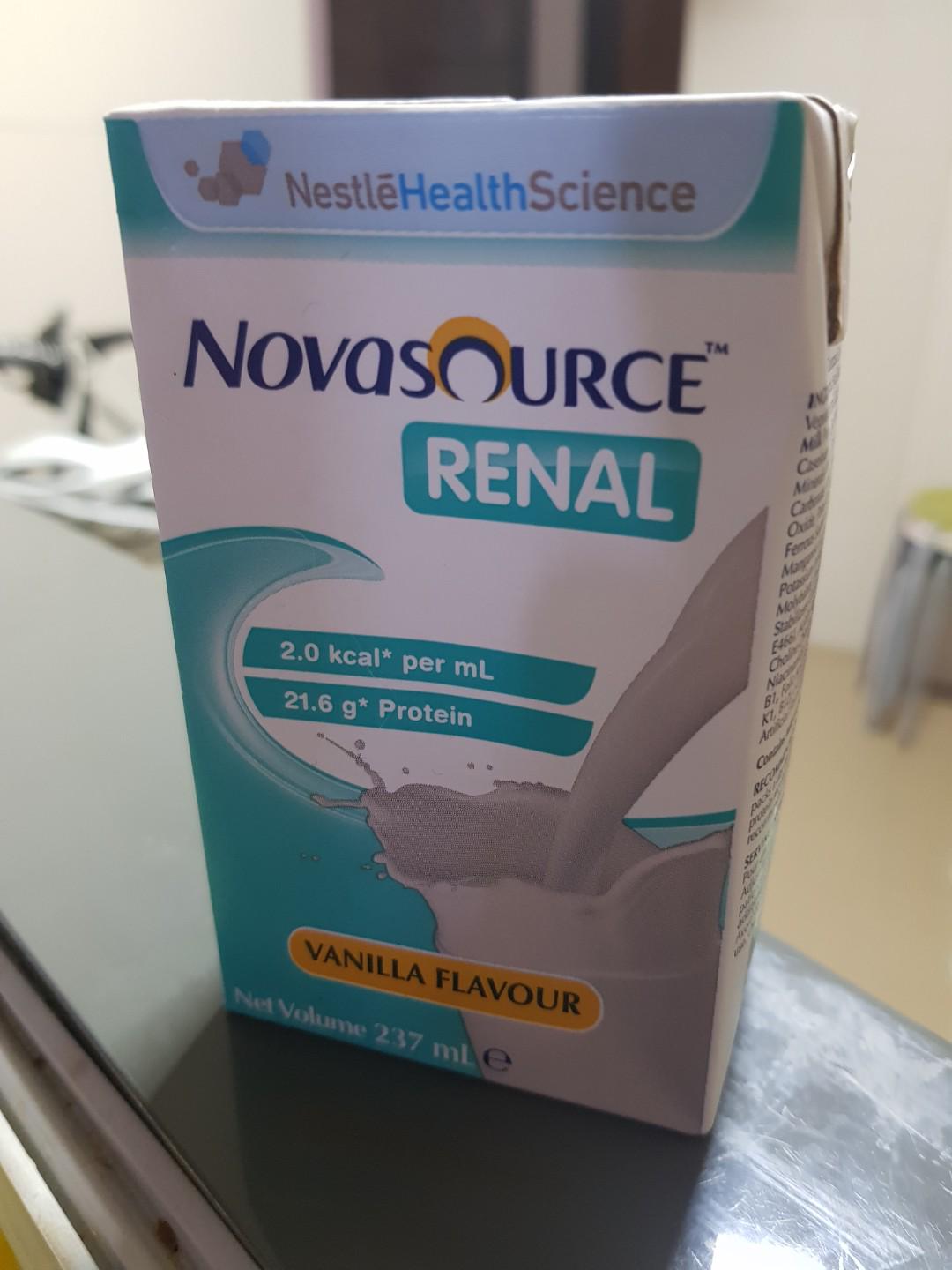 Novasource Renal Vanilla, Food & Drinks, Packaged & Instant Food on ...