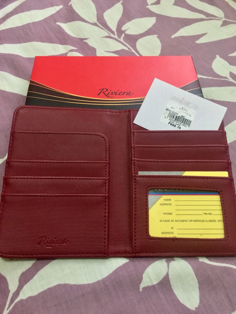 Seiko Riviera Passport/Passbook Holder, Women's Fashion, Bags & Wallets ...