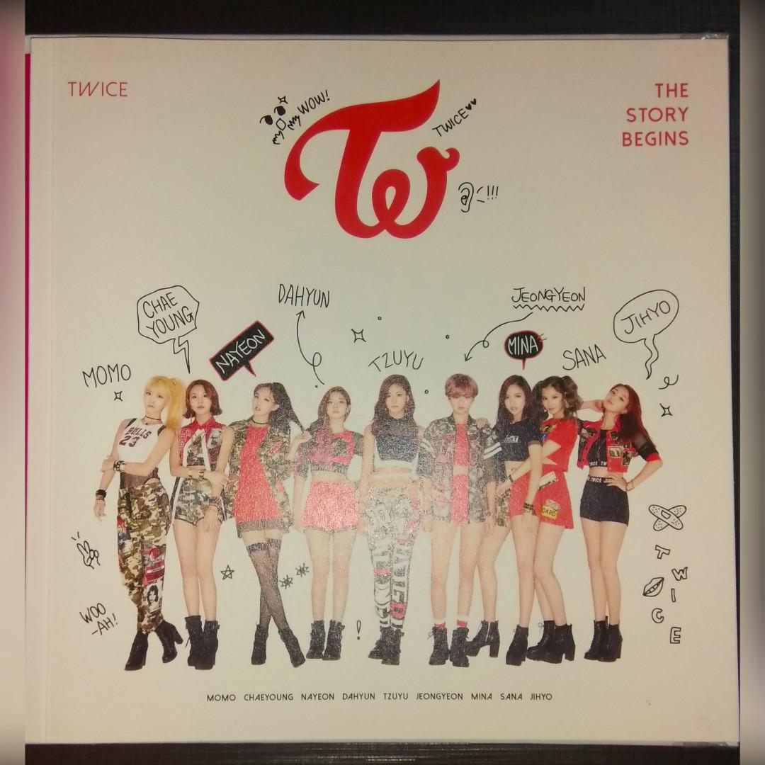 Signed Twice The Story Begins Album Korean Press, Hobbies & Toys ...