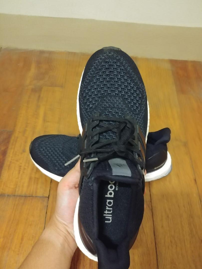 Ultra Boost V1 - Core Black, Men's Fashion, Footwear, Sneakers on Carousell