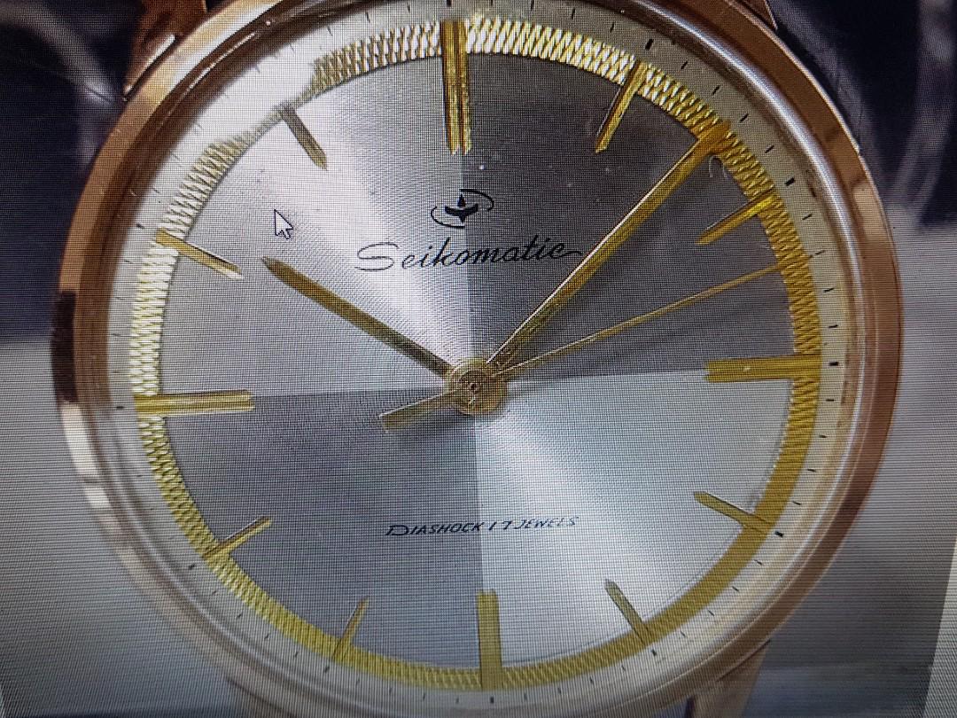Vintage 1961 Seiko Automatic(Seikomatic) 17J Cal 603 Rare Dial., Women ...