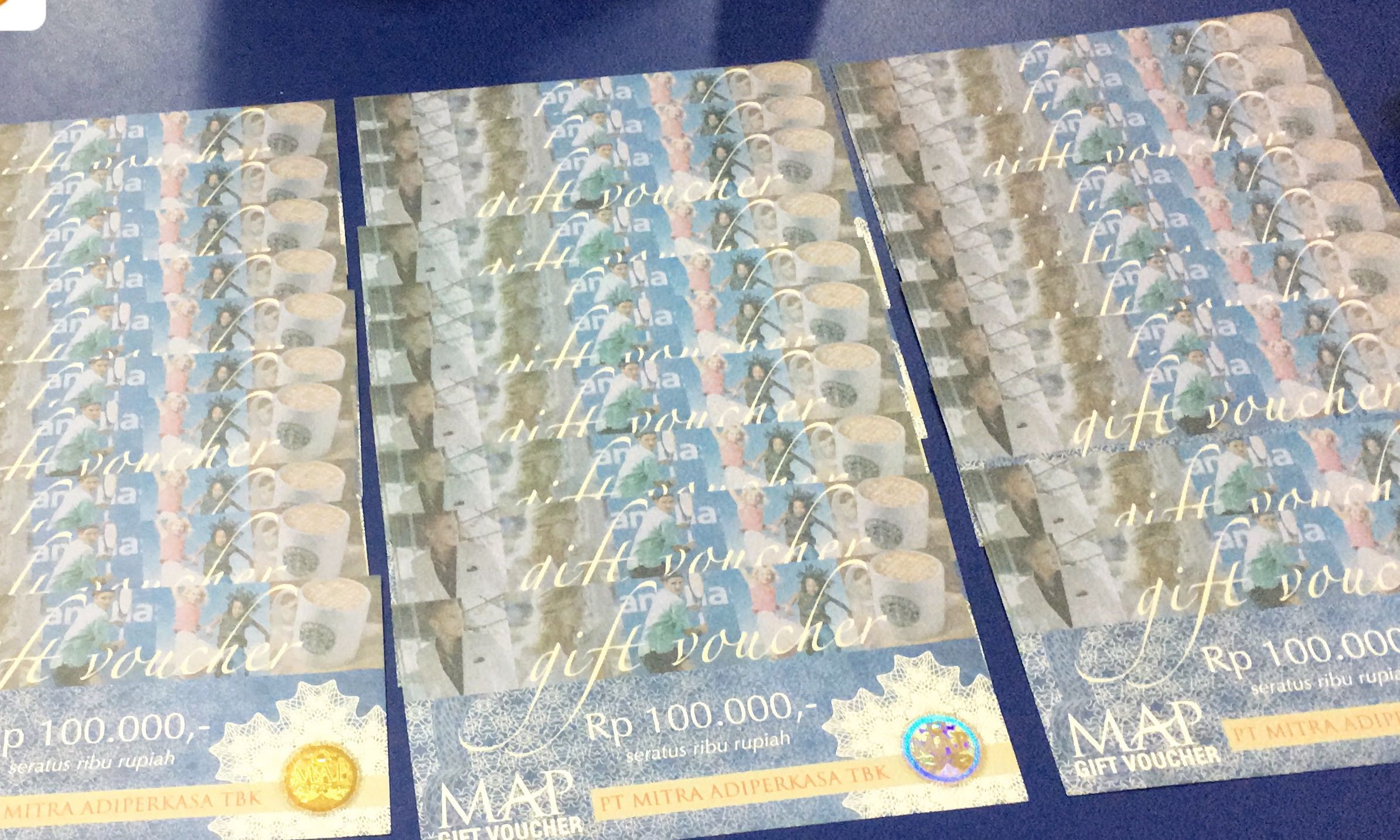 VOUCHER MAP, Tiket & Voucher, Kartu Hadiah & Voucher di Carousell