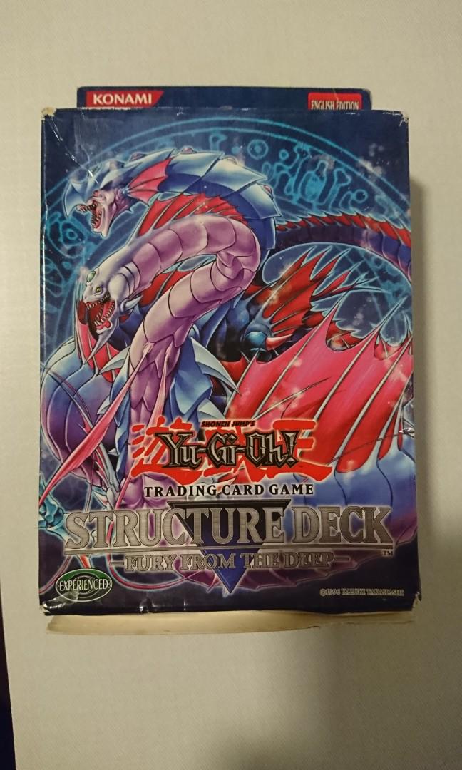YuGiOh structured deck - Fury from the Deep, Hobbies & Toys, Toys ...