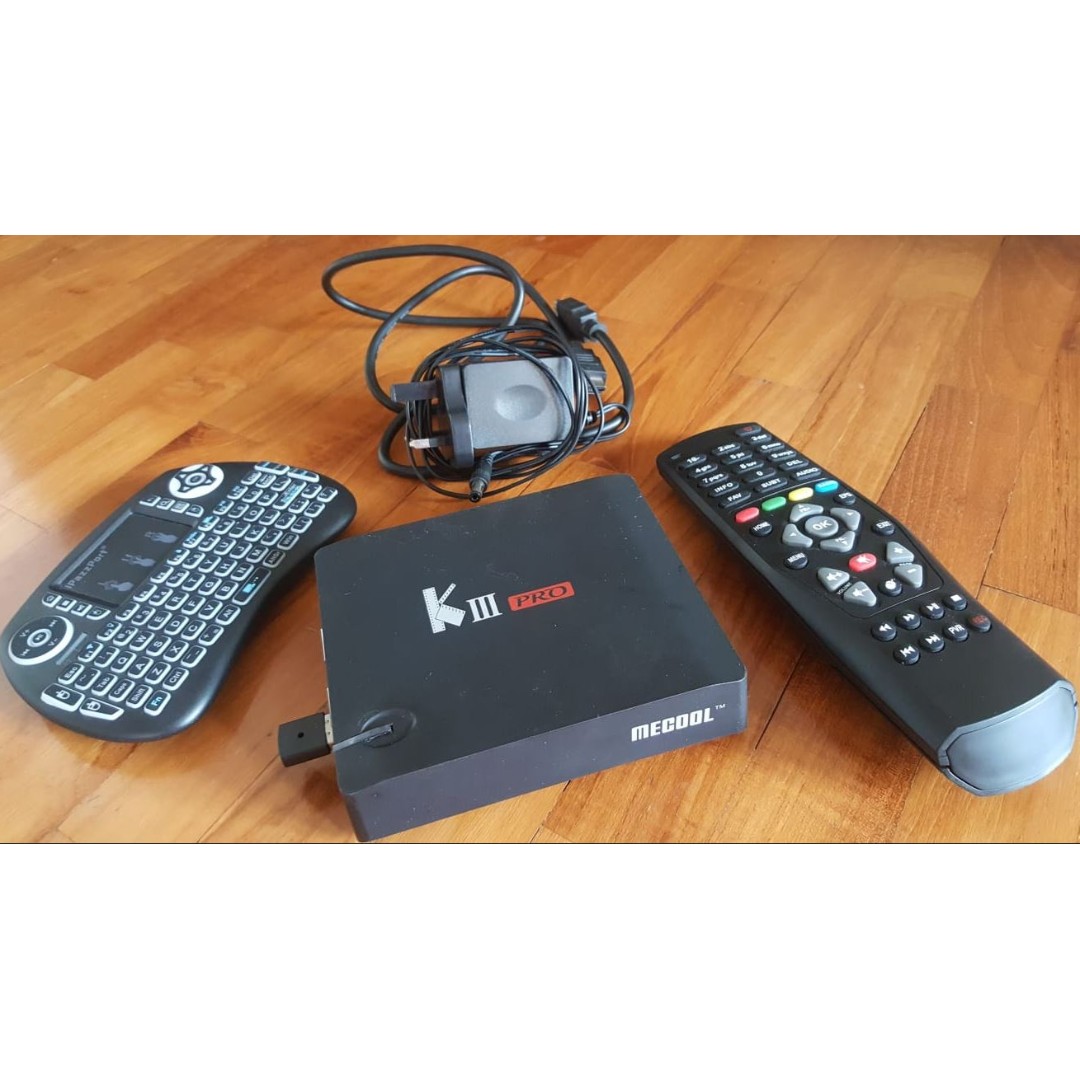 Android TV Box /w Digital TV tuner (MECOOL KIII PRO DVB-S2 DVB-T2 DVB-C ...