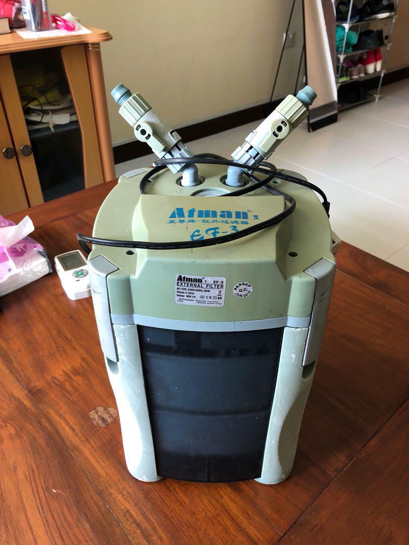 Atman external filter canister, Pet Supplies, Homes & Other Pet ...