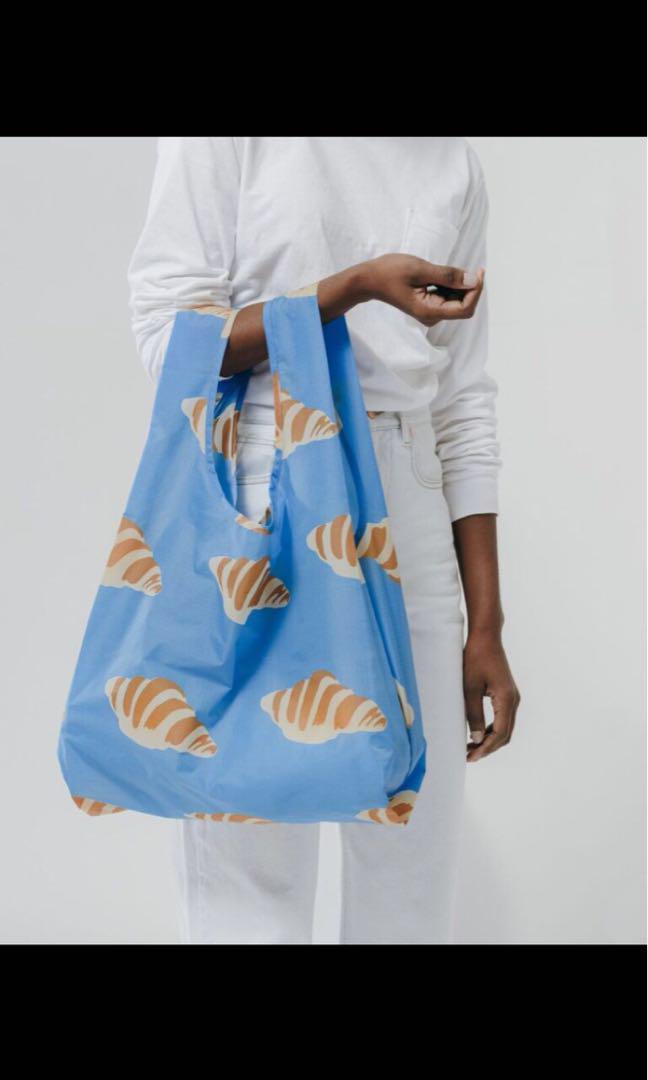 Baggu Standard Reusable Bag in Croissant, Women's Fashion, Bags ...