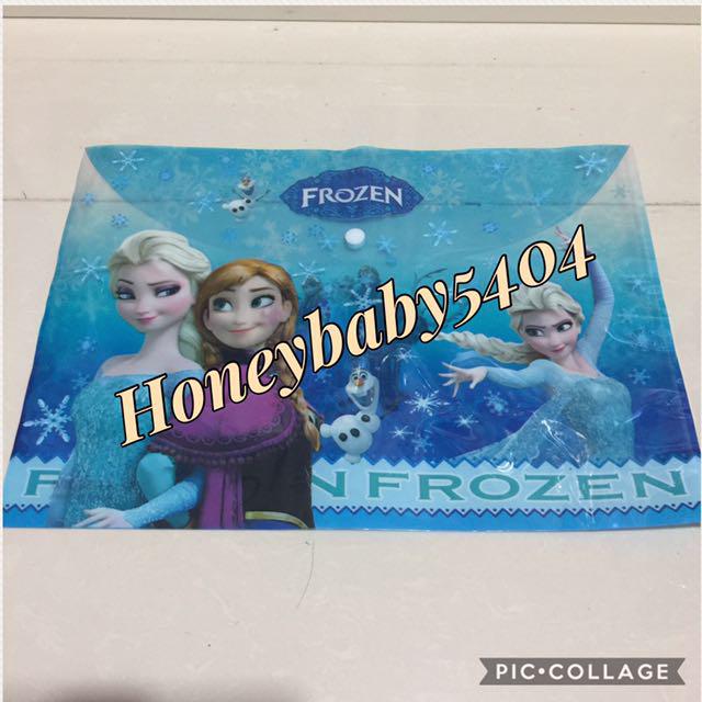Brand New Disney Cartoons Frozen Documents Folder, Hobbies & Toys ...