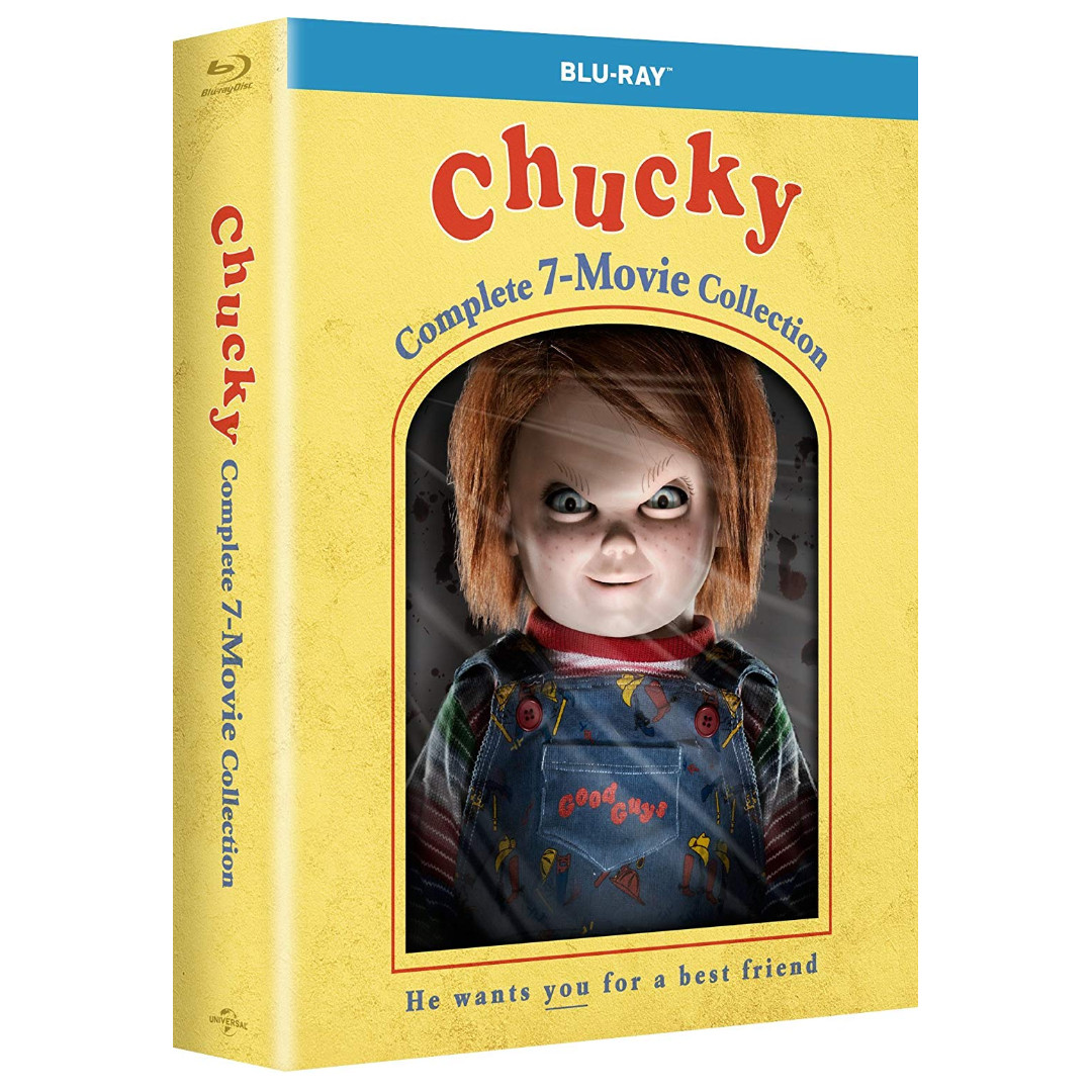 Chucky: Complete 7-Movie Collection Box Set Blu-ray, Music & Media, CDs ...