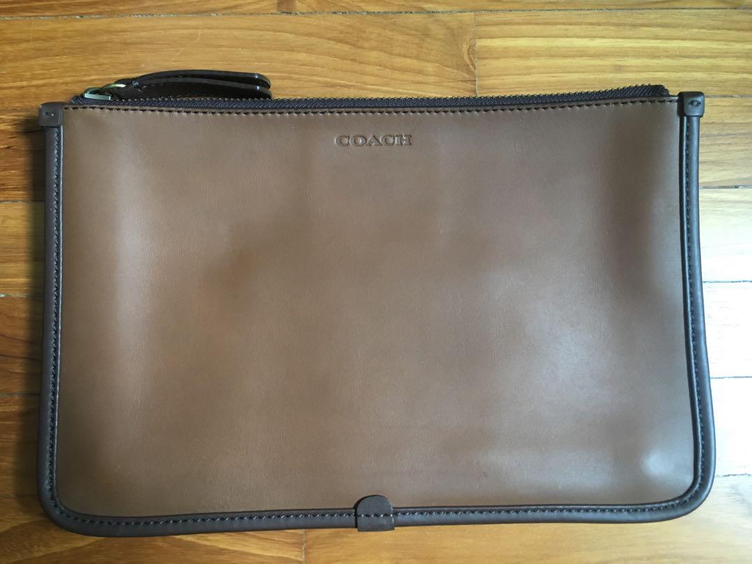 Coach document holder, Men's Fashion, Watches & Accessories, Wallets ...