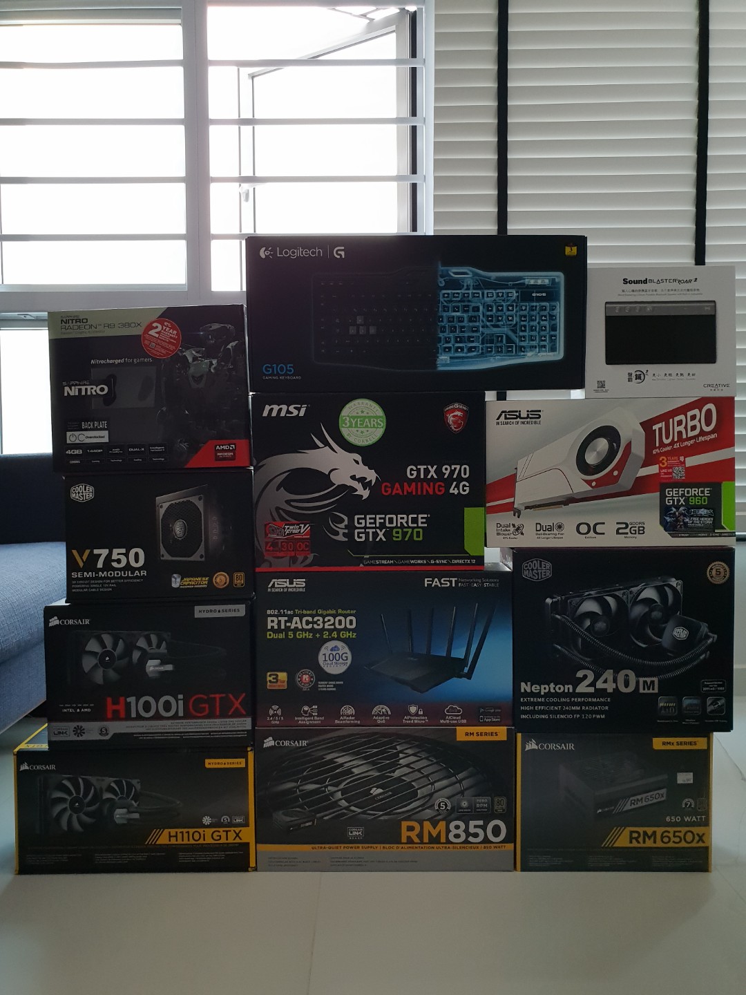 Empty Computer parts boxes, Computers & Tech, Parts & Accessories ...