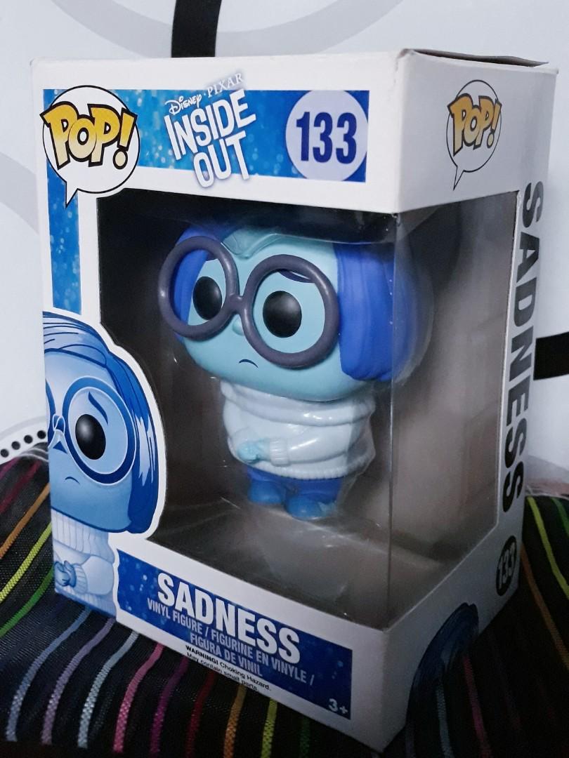 Funko Pop! Disney Pixar Inside Out Sadness Pop! Vinyl Figure, Hobbies ...