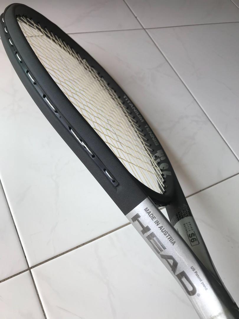 Head Ti.S6 tennis racquet, Sports Equipment, Sports & Games, Racket ...