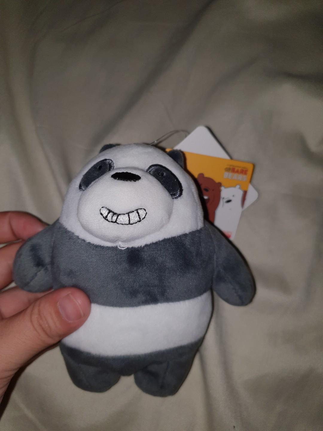 (instock) We bare bears Keychain Miniso Panda, Hobbies & Toys, Toys ...