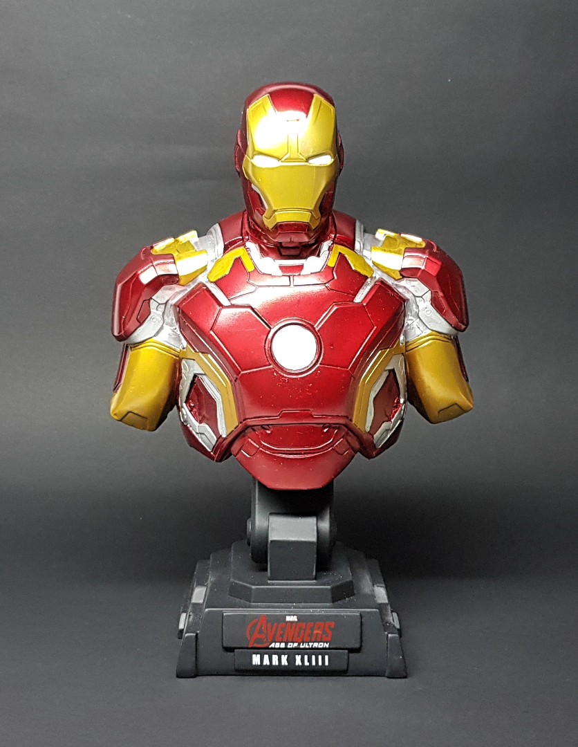 Ironman Mk43 Bust Figure, Hobbies & Toys, Toys & Games on Carousell