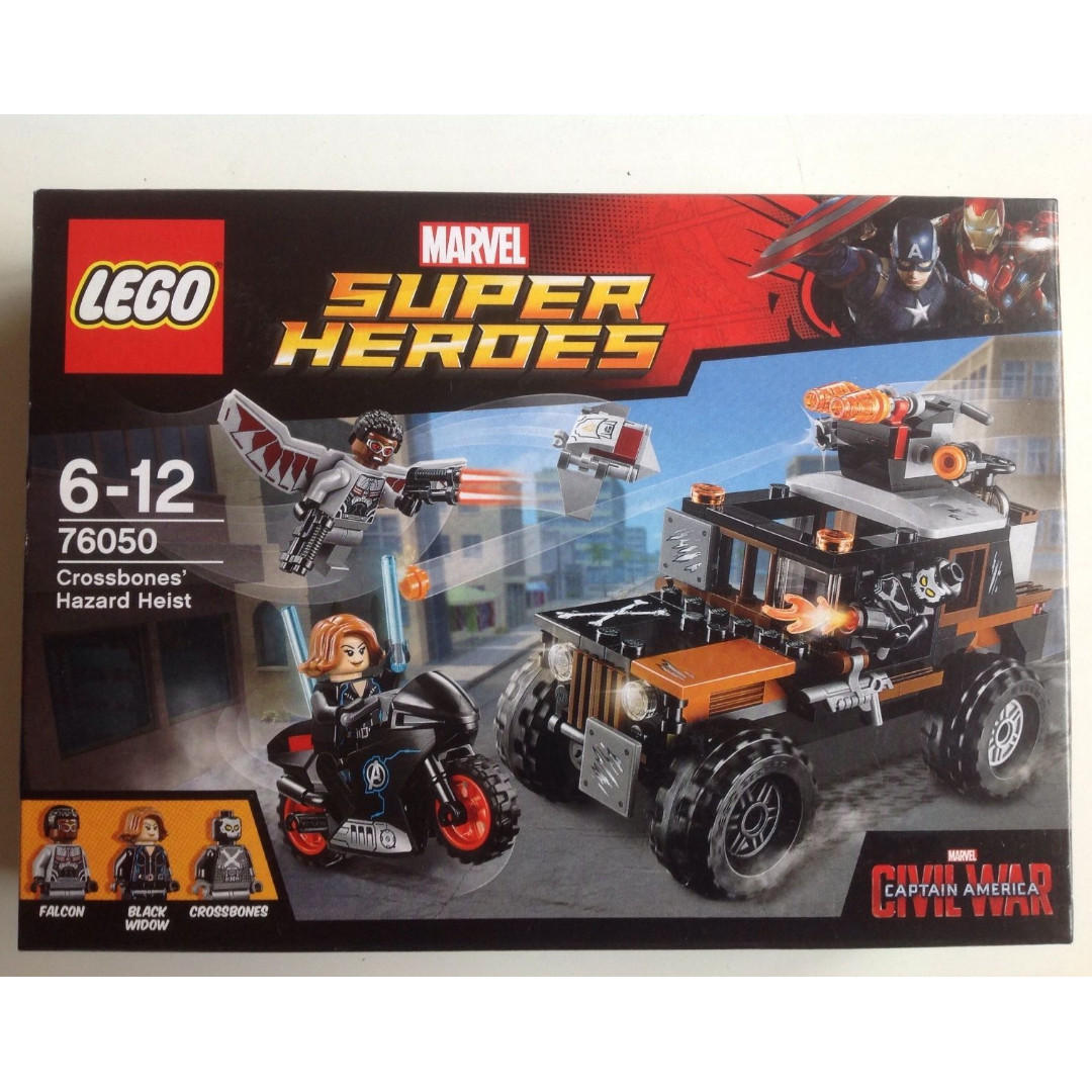 LEGO 76050 - MARVEL Heroes: Captain America: Civil War - Crossbones ...