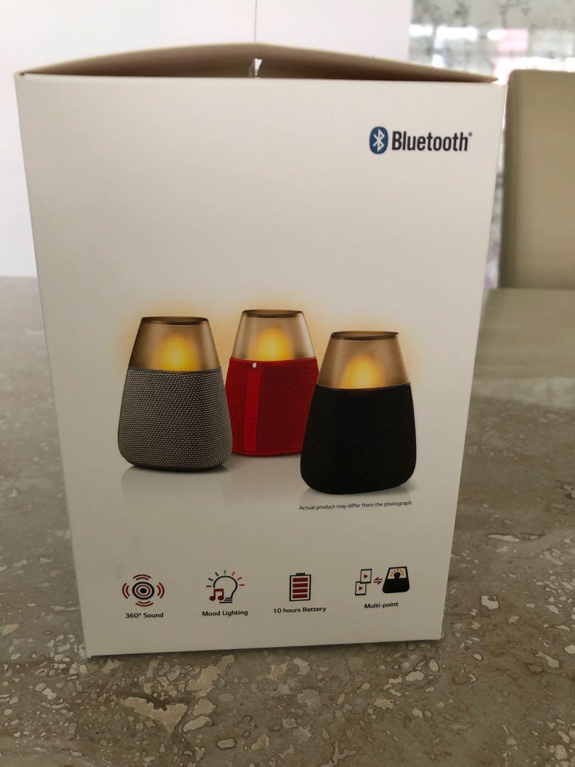 LG Portable Bluetooth Speaker, Audio, Soundbars, Speakers & Amplifiers on Carousell