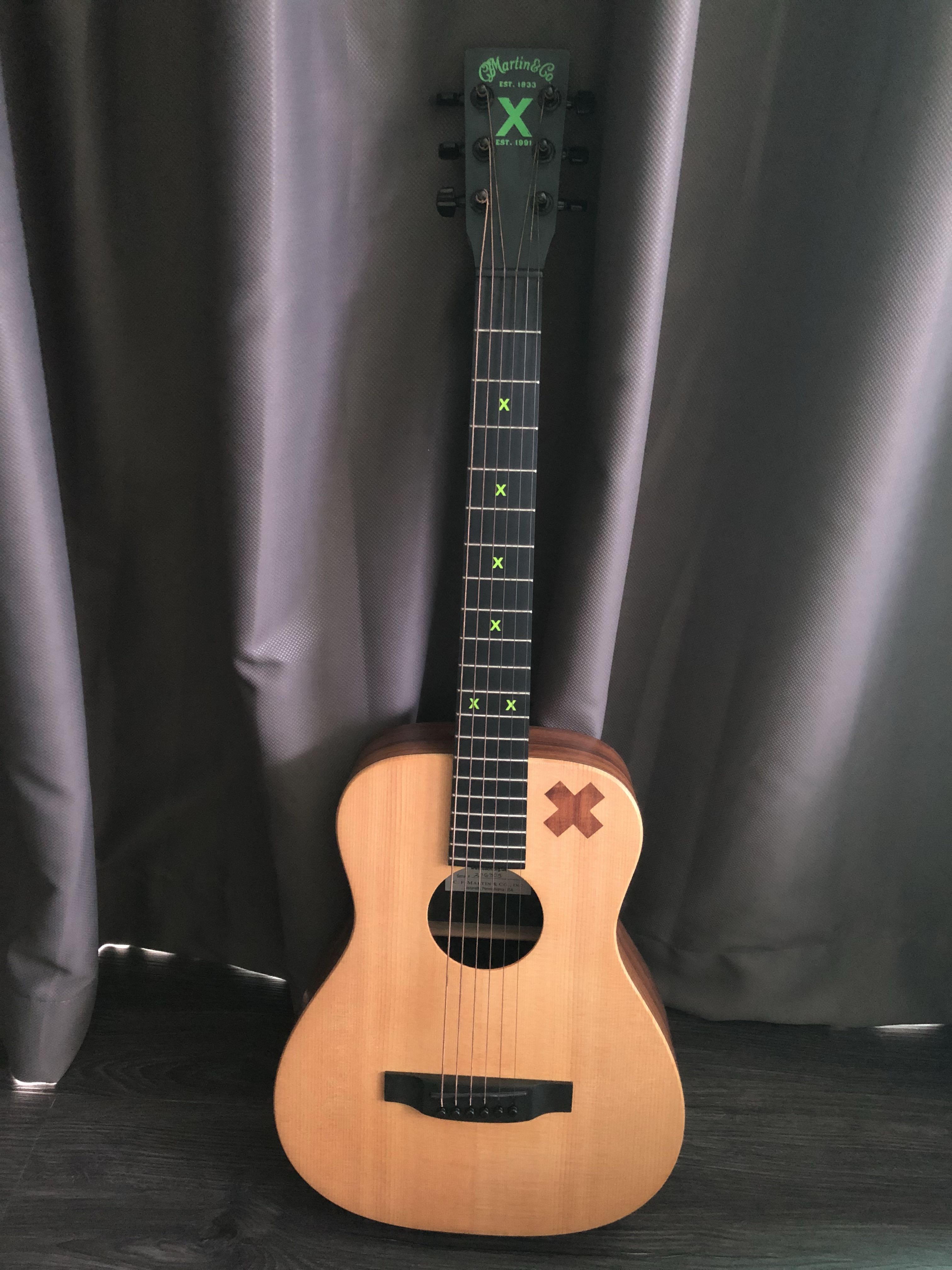 Martin Ed Sheeran Signature X Edition LX1E, Hobbies & Toys, Music ...