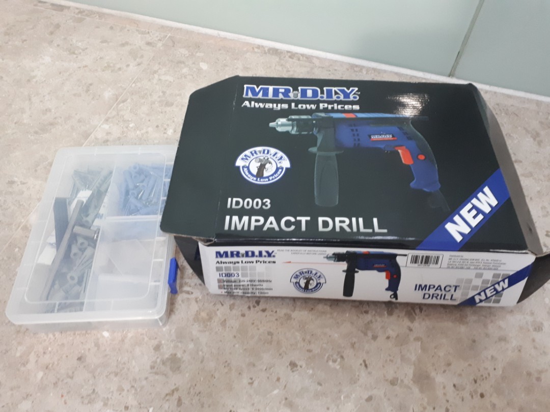 Mr diy impact drill, Everything Else on Carousell