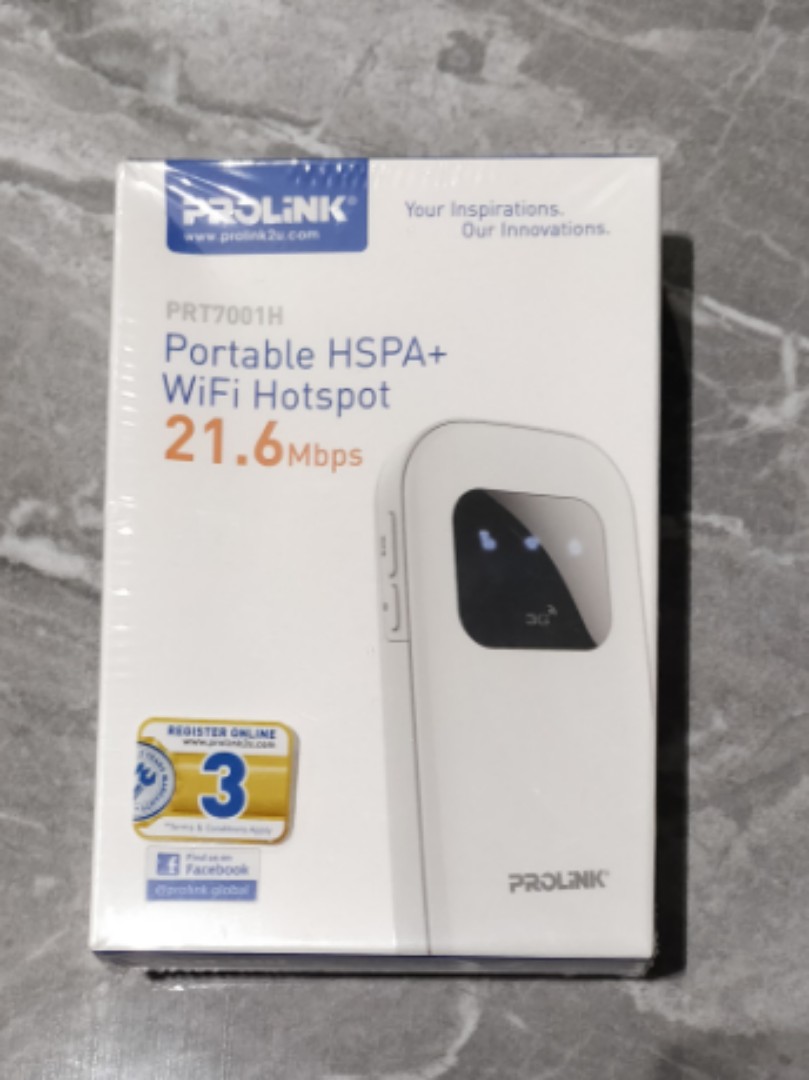 Prolink Portable WiFi Hotspot, Mobile Phones & Gadgets, Mobile & Gadget ...