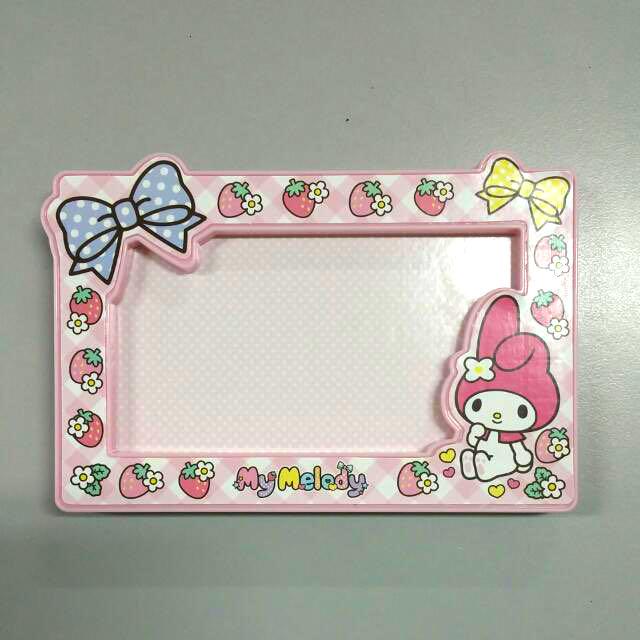 Sanrio My Melody Photo Frame With Stand, Hobbies & Toys, Stationery ...