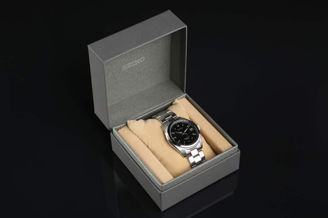 Seiko SARB033 Black Dial Automatic Dress Watch 38 mm Sapphire Crystal ...