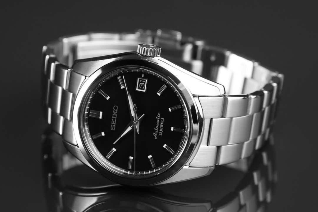 Seiko SARB033 Black Dial Automatic Dress Watch 38 mm Sapphire Crystal ...